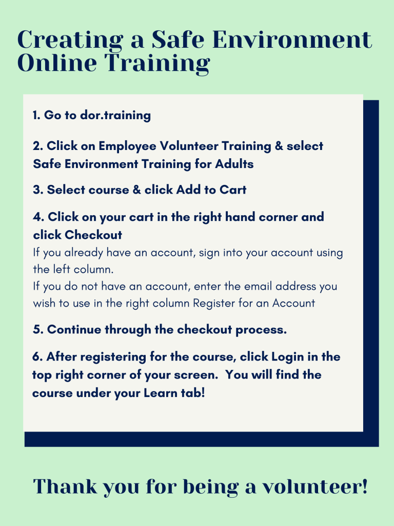 Creating a Safe Environment (CaSE) | Evangelization and Catechesis