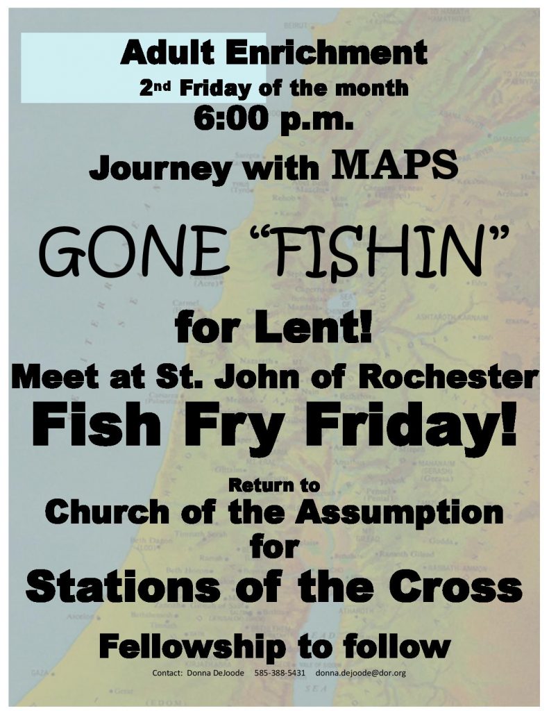 MAPS flyer LENT (002) | Evangelization and Catechesis